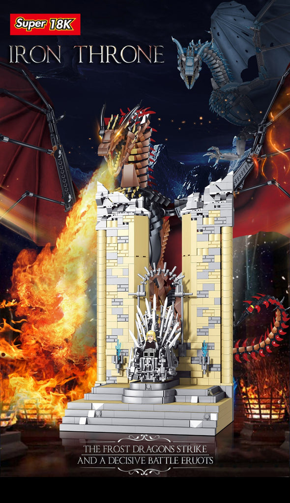 K130 Games of Throne - Iron Throne – Big Brick Store