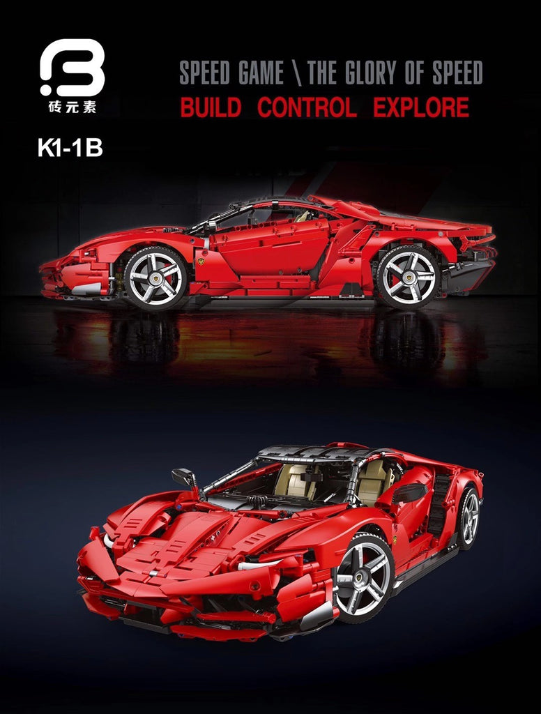 K1-1B Lamborghni Roadster (Red) – Big Brick Store