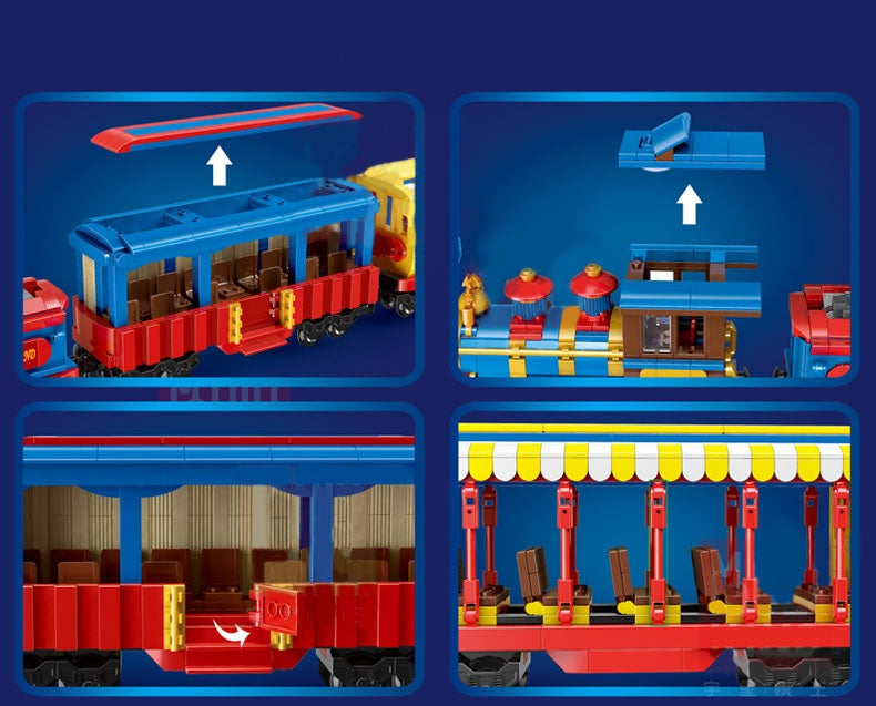 Mould King 12004 Winter Holiday Dream Train – Big Brick Store