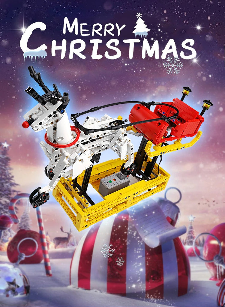 Mould King Electric Sleigh Reindeer – Big Brick Store