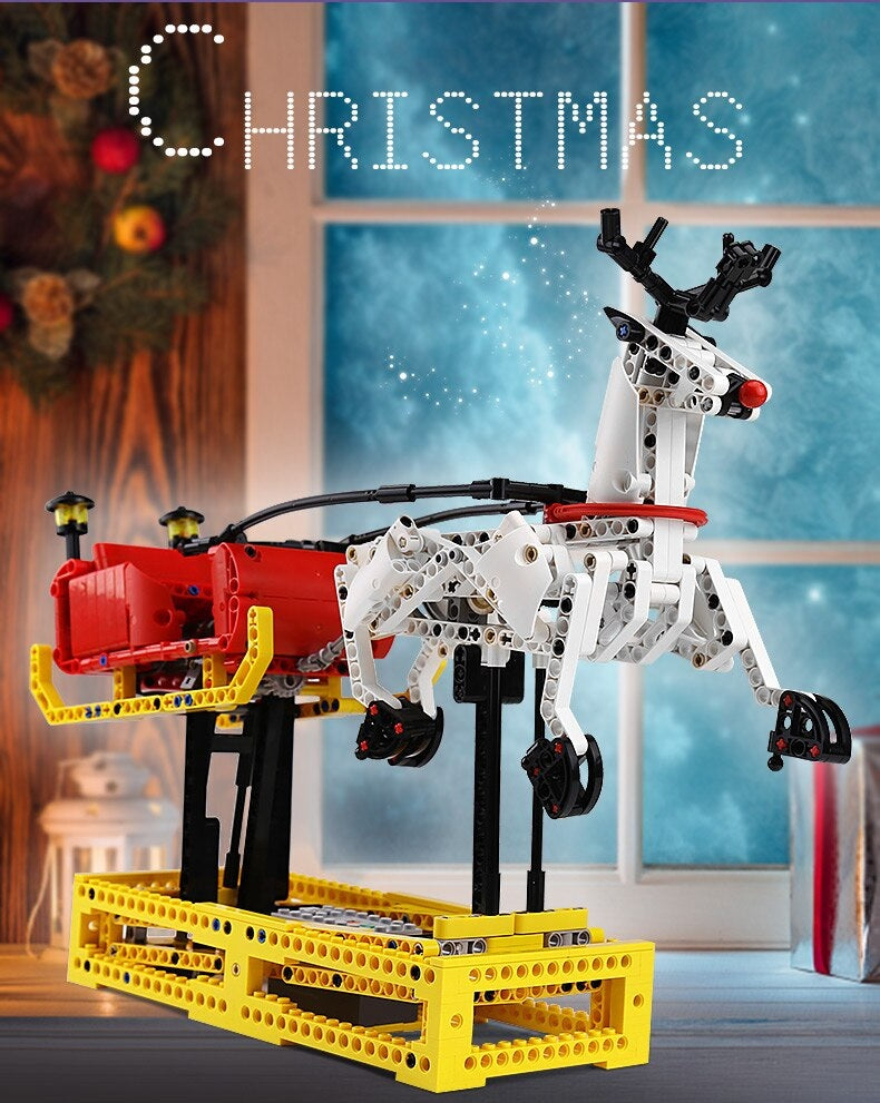 Mould King Electric Sleigh Reindeer – Big Brick Store